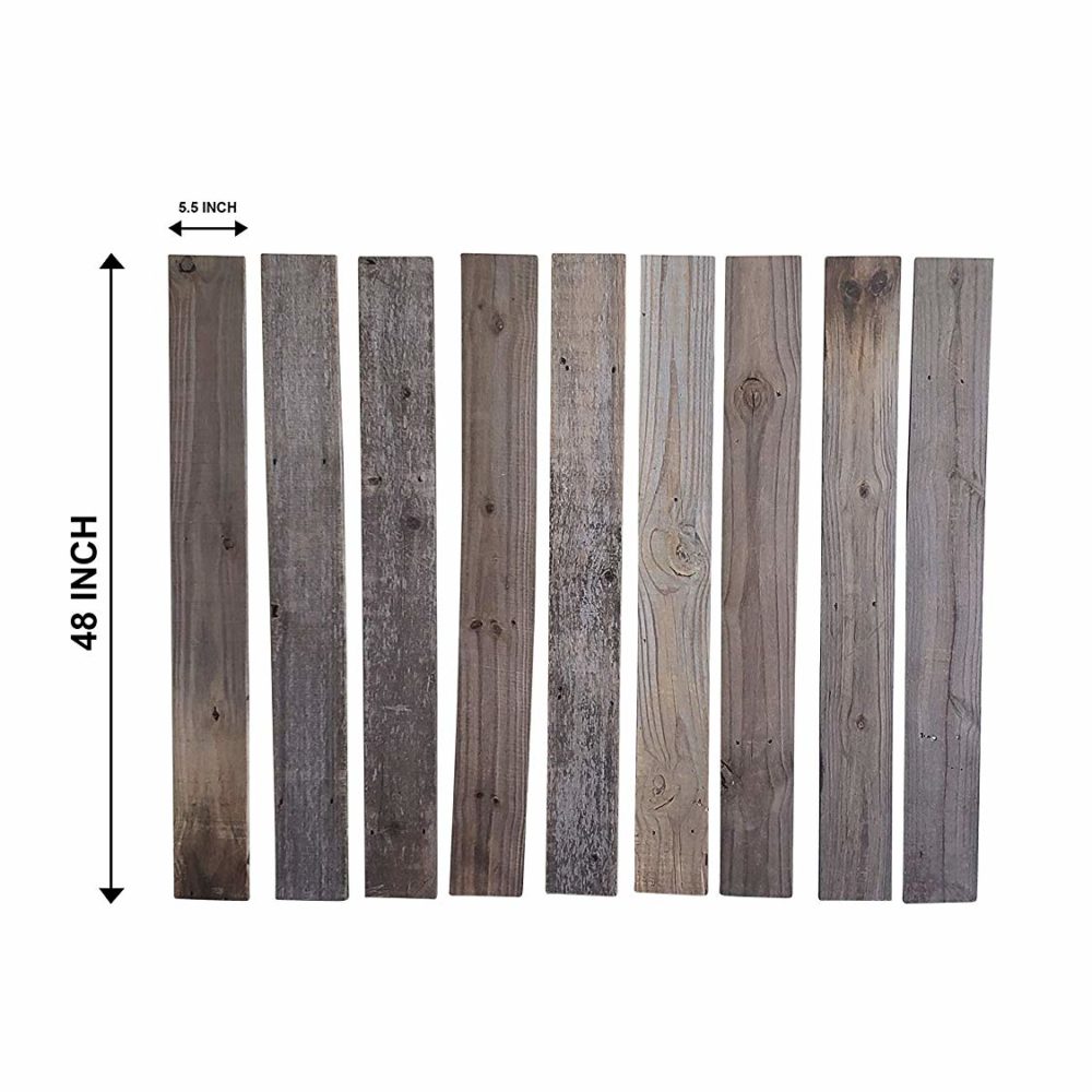 Rustic Weathered Reclaimed Wood Planks for DIY Crafts, Projects and ...