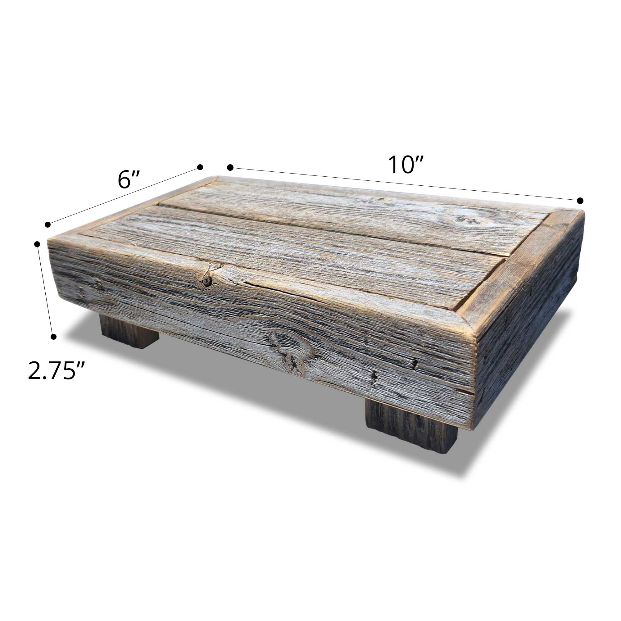 Reclaimed Wood Riser for Display - Rockin' Wood