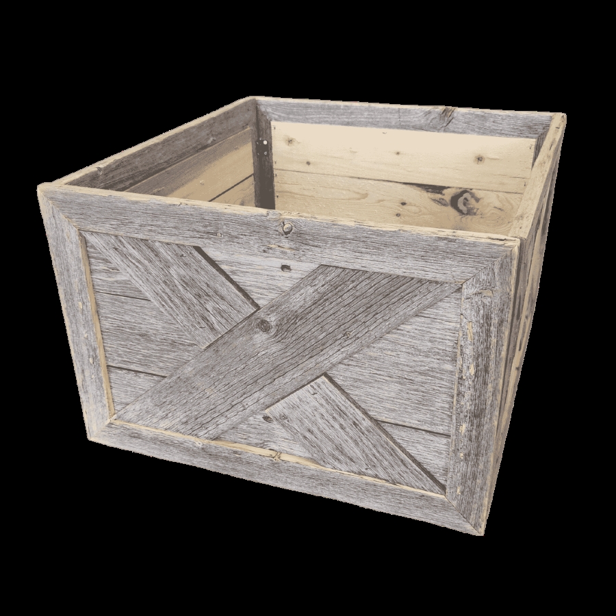 Barnwood Christmas Tree Box - Tree Collar décor