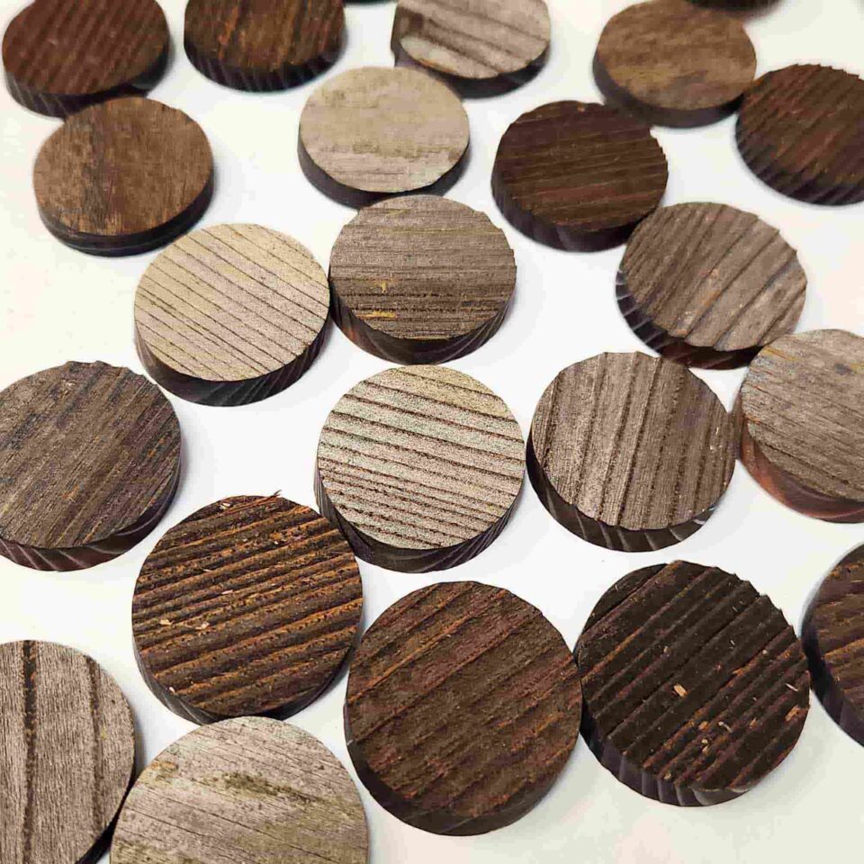 Rockin' Wood - Rustic Reclaimed Wood Circles for Crafts and Projects ...