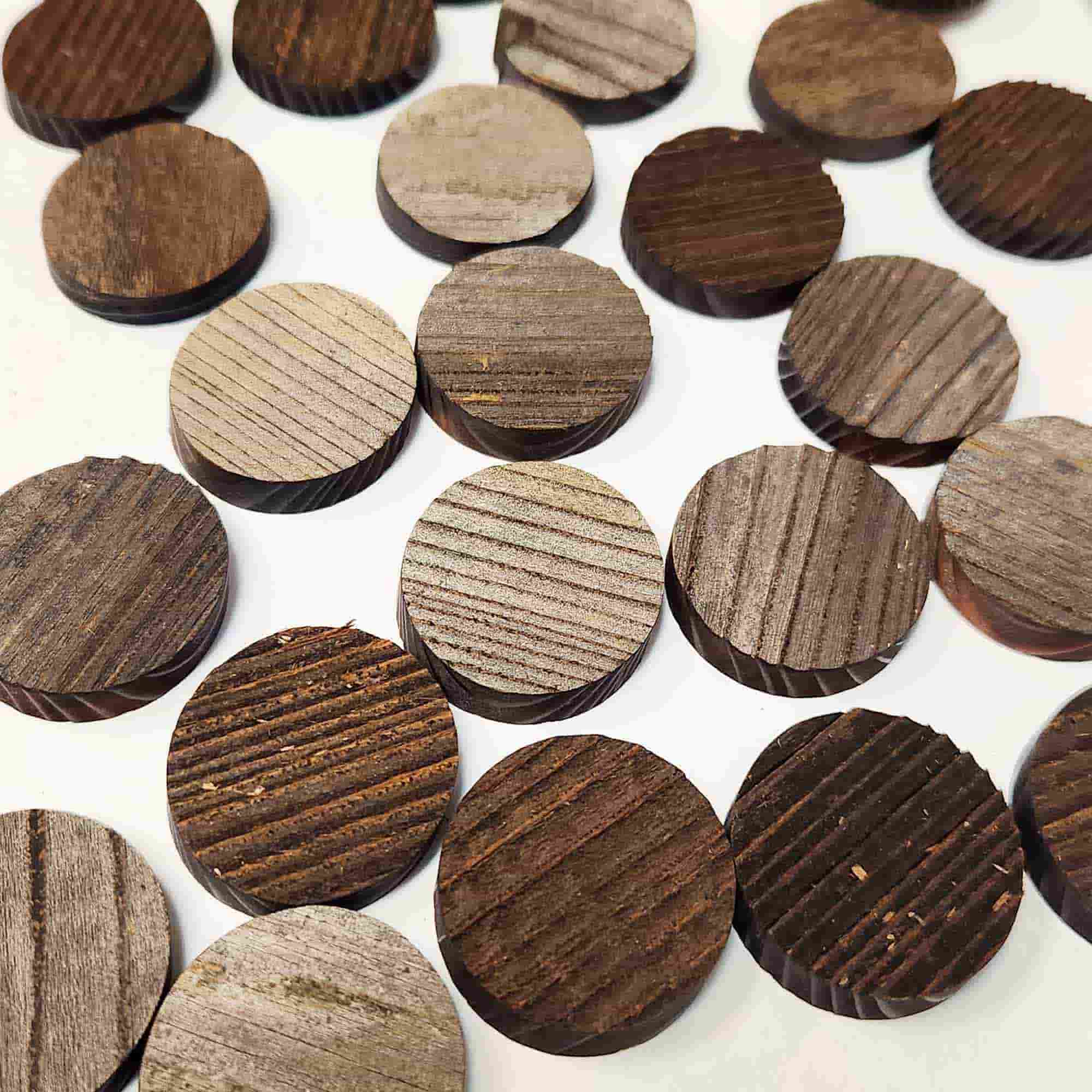 Rockin' Wood - Rustic Reclaimed Wood Circles for Crafts and Projects ...