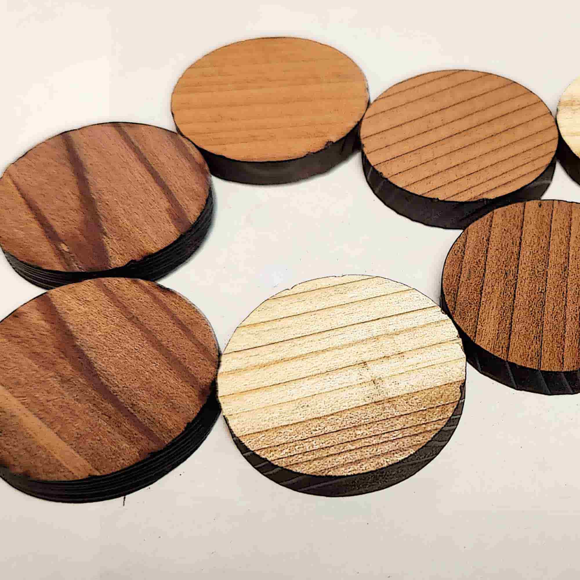 Rockin' Wood - Rustic Reclaimed Wood Circles for Crafts and Projects ...