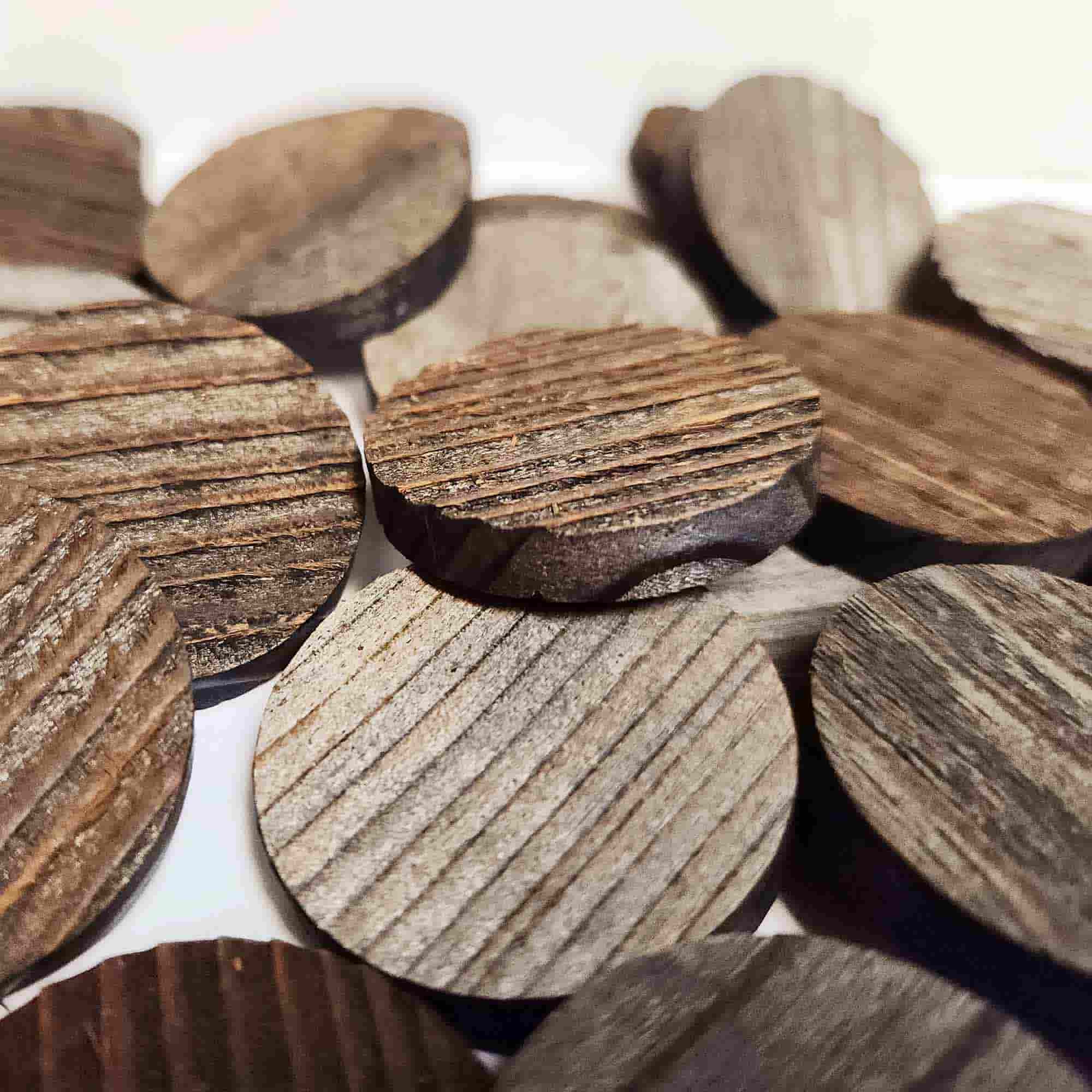 Rockin' Wood - Rustic Reclaimed Wood Circles for Crafts and Projects ...