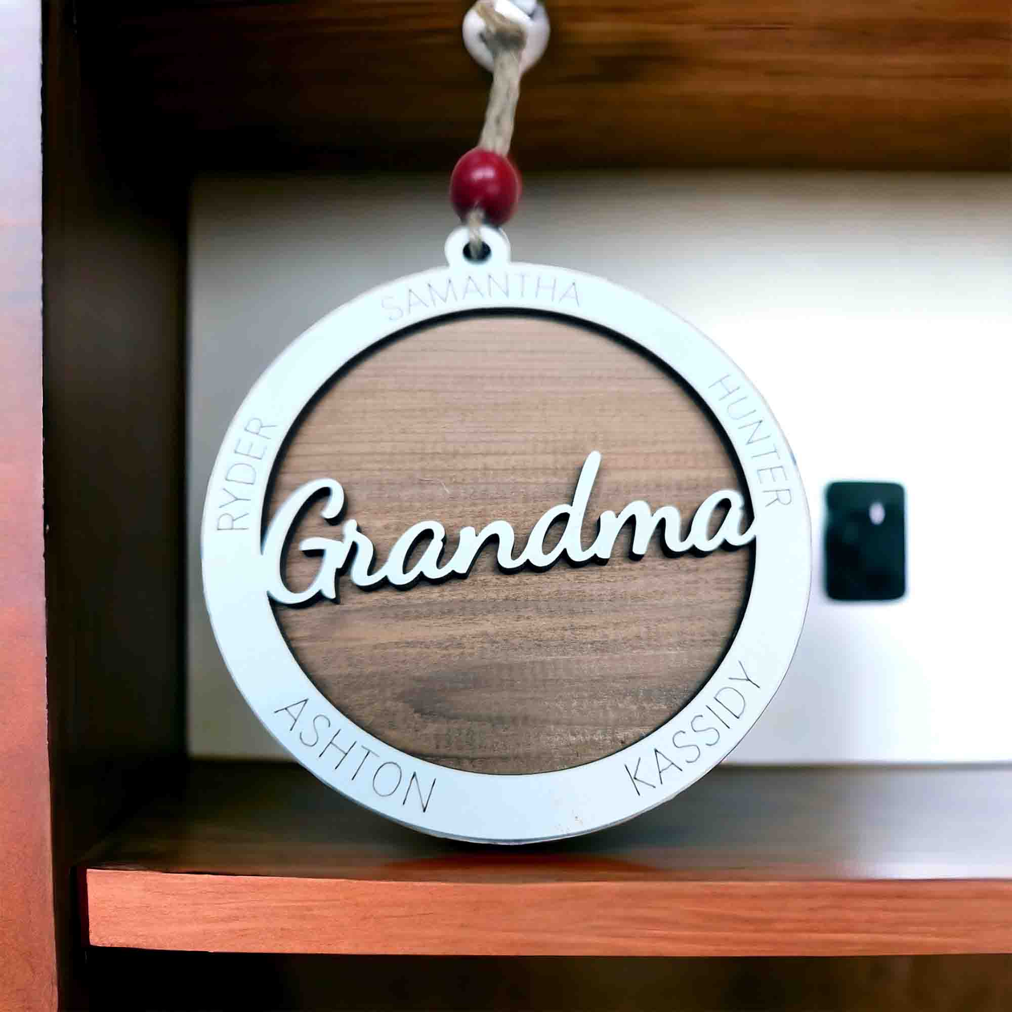 Customized Name Ornament Made from Reclaimed Wood (Perfect Gift Idea ...