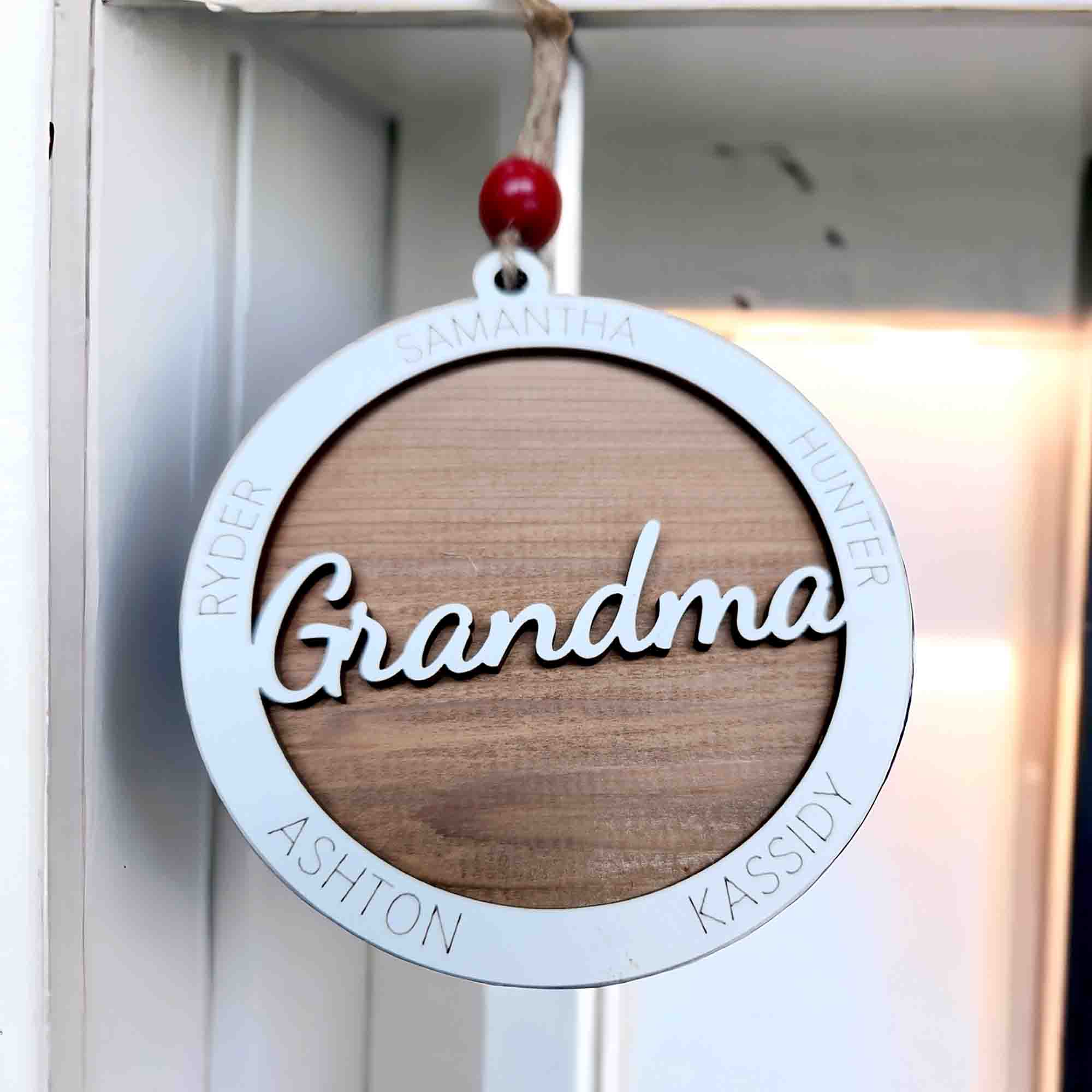 Customized Name Ornament Made from Reclaimed Wood (Perfect Gift Idea ...