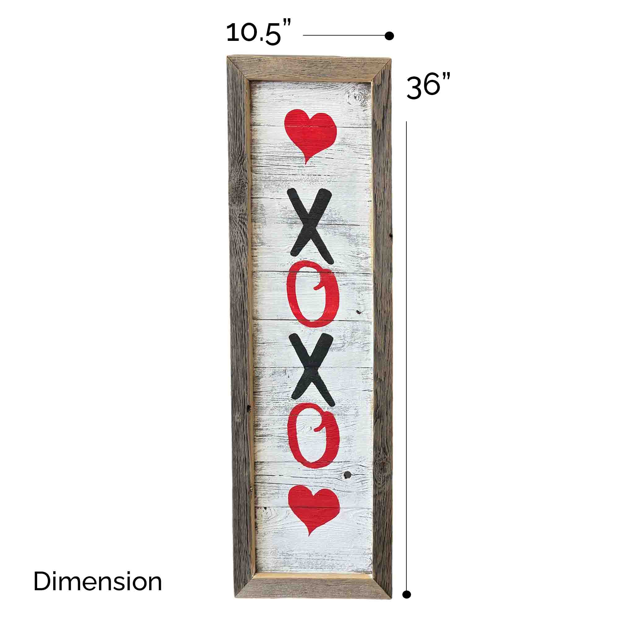 XOXO Sign (Valentine's Day Sign) - Rockin' Wood