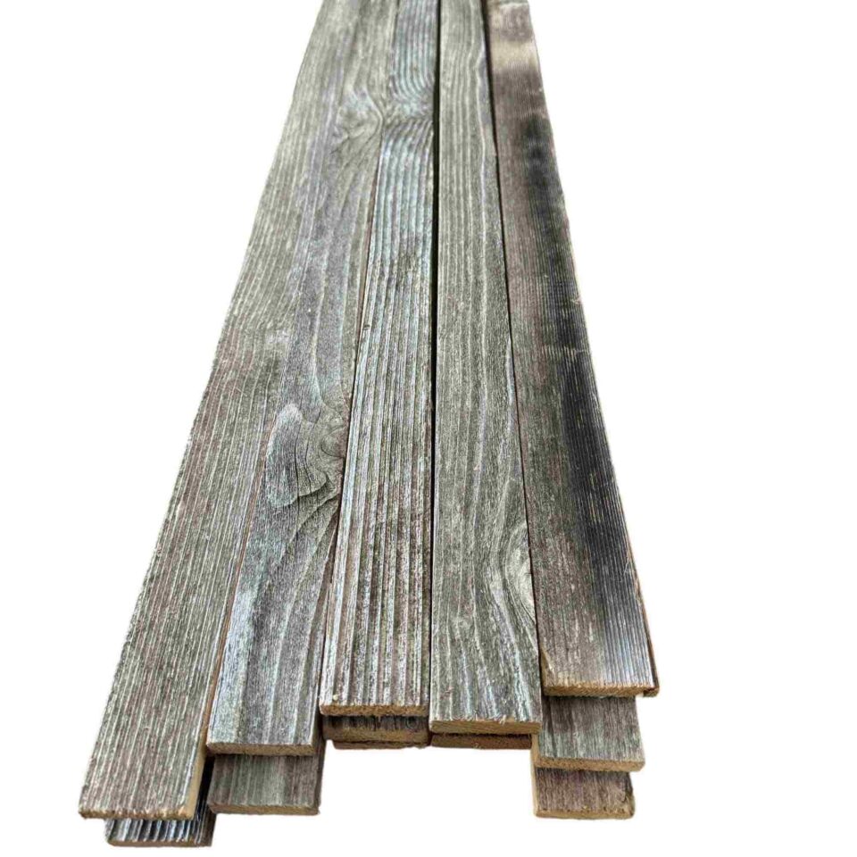 Reclaimed wood strips in various sizes for framing, mosaics, wood art ...